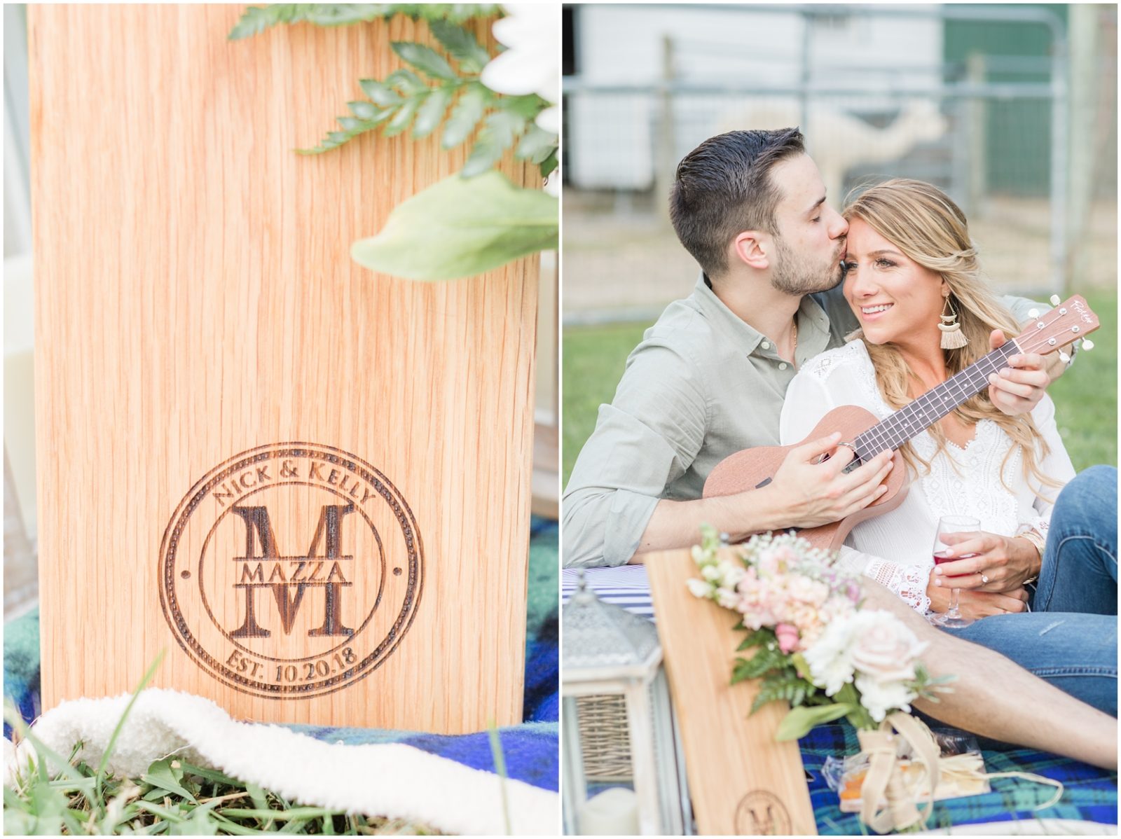 Alpaca Engagement Session at Edel Haus Farm :: Kelly + Nick