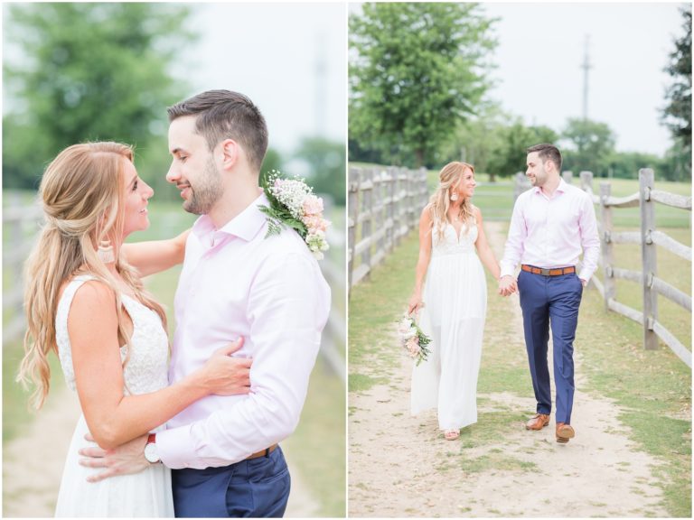 Alpaca Engagement Session at Edel Haus Farm :: Kelly + Nick