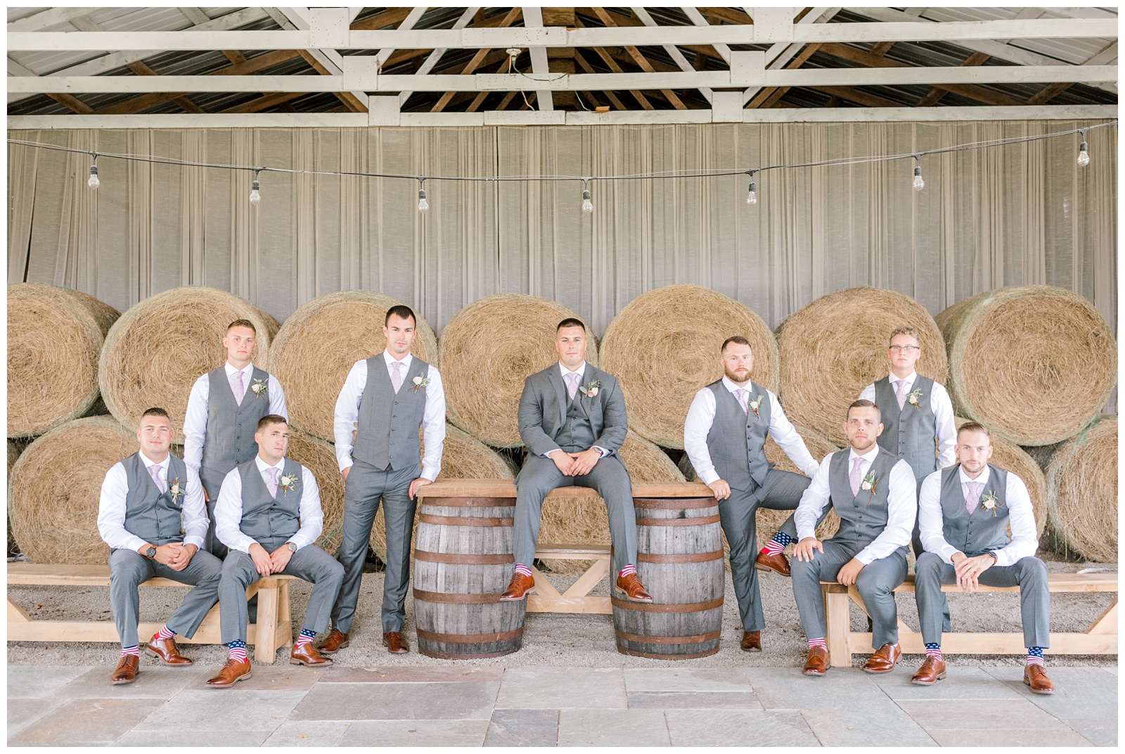 Farm at Cottrell Lake Wedding :: Clifford, PA :: Jennifer + Evan