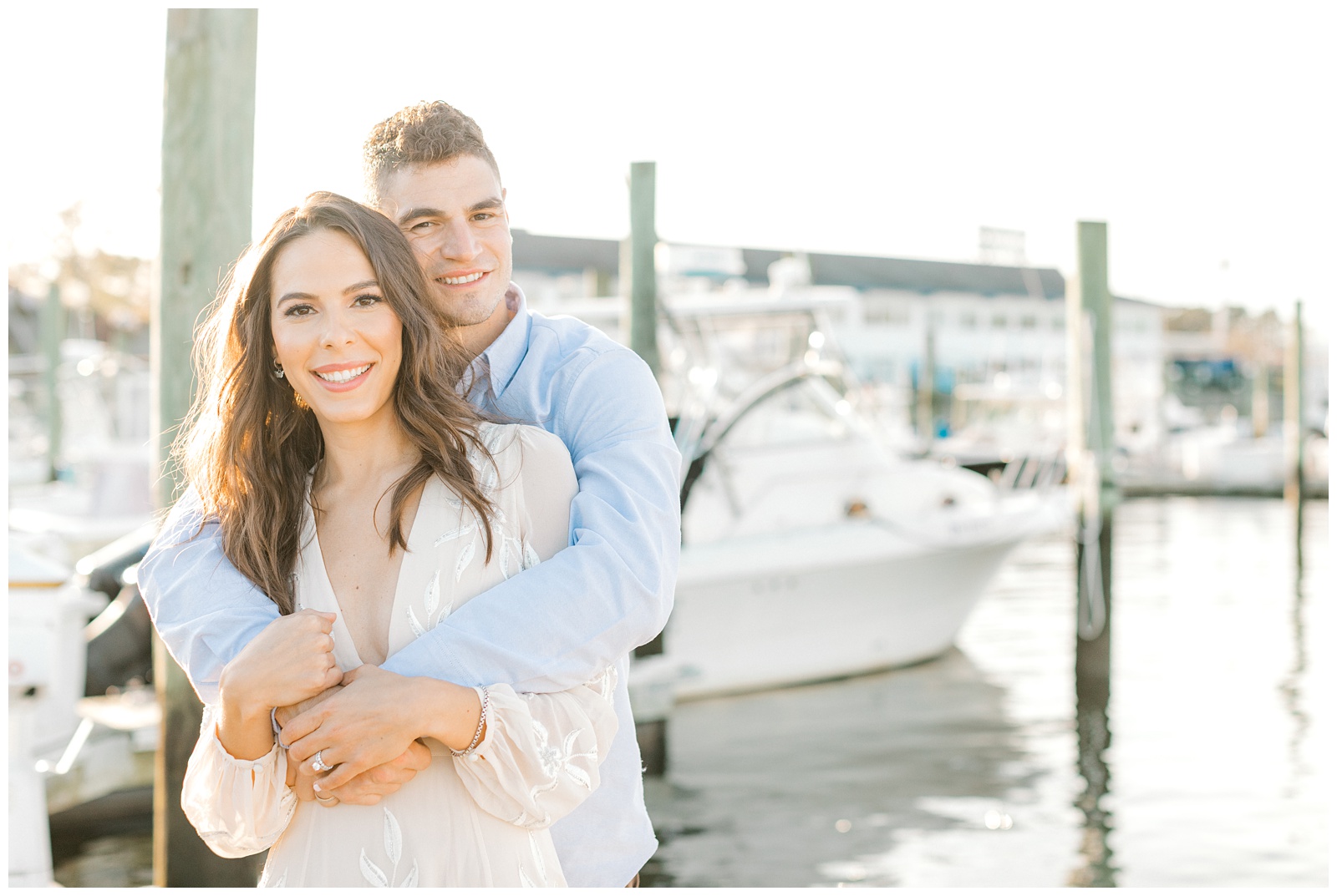 Boating Engagement Session :: Freedom Boat Club at Safe Harbor Crystal ...